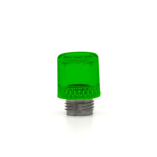 359 Series Lens Cap Short Cylindrical Non-Diffused Green - Dialight ...