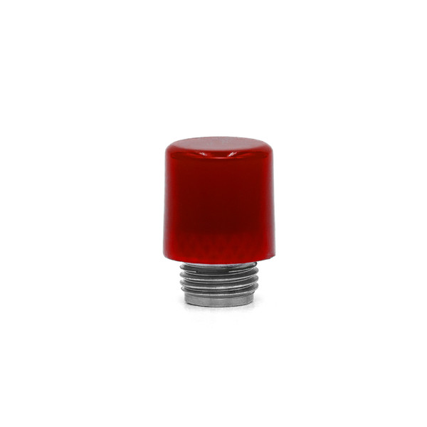 359 Series Lens Cap Short Cylindrical Dark Translucent Red - Dialight ...
