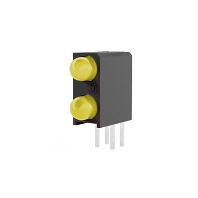 553 Series CBI 3mm 2hx1w Y, Cath R - Dialight Signals & Components