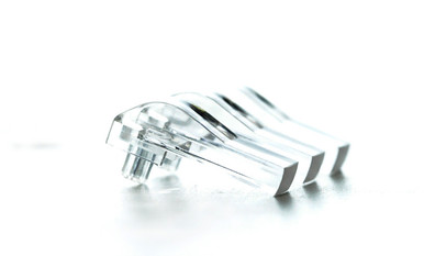 515 Optopipe® Light Pipe, 3 Array 3 x 5.5mm Rect Convex Diff Lens ...