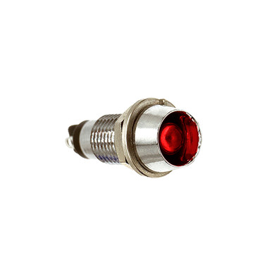 607 LED PMI 0.283" Red, Recessed, 2 VDC, Watertight, Straight Leads ...