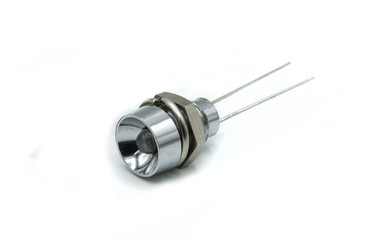 6 MM RED LED PMI HT 12V, 6" Wire Leads, Non-tinted, Non-diffused, 26 ...