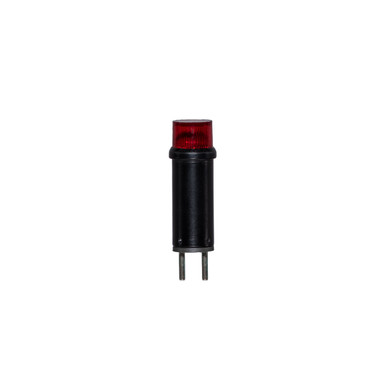28V DC RED SHORT CYLINDRICAL LED INDICATOR - Dialight Signals & Components