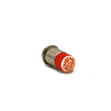 585 LED Bulb Non-Polarized T 1-3/4 Midget Flange Red 14 Volt - Dialight ...