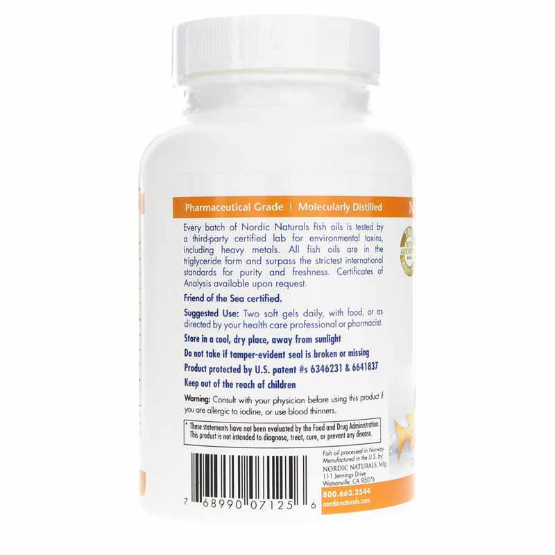 Nordic Naturals ProOmega 2000 Jr. 60 Softgels