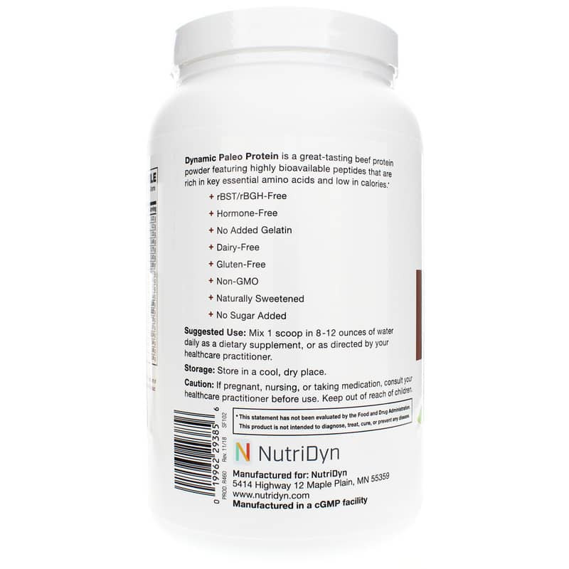 NutriDyn Dynamic Paleo Protein - 30 servings - Free 2 to 4 Day Delivery