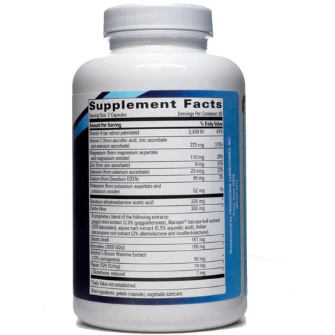 Progressive Labs Cardio Flow - 180 Capsules