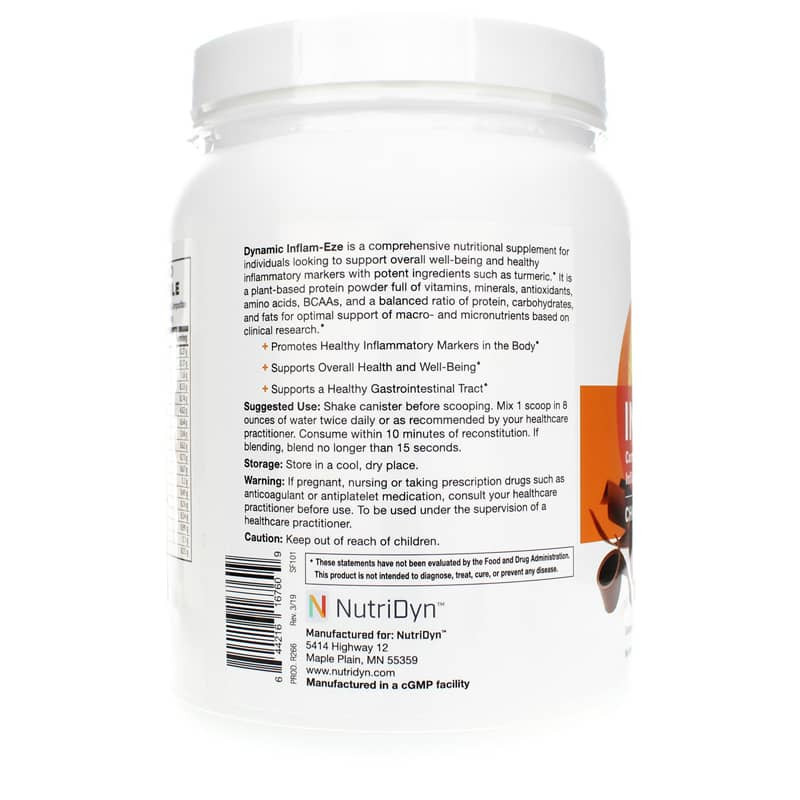 NutriDyn Dynamic Inflam-Eze - Free 2 to 4 Day Delivery