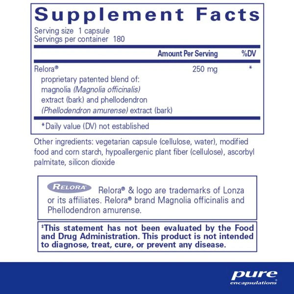 Pure Encapsulations Relora - Capsules