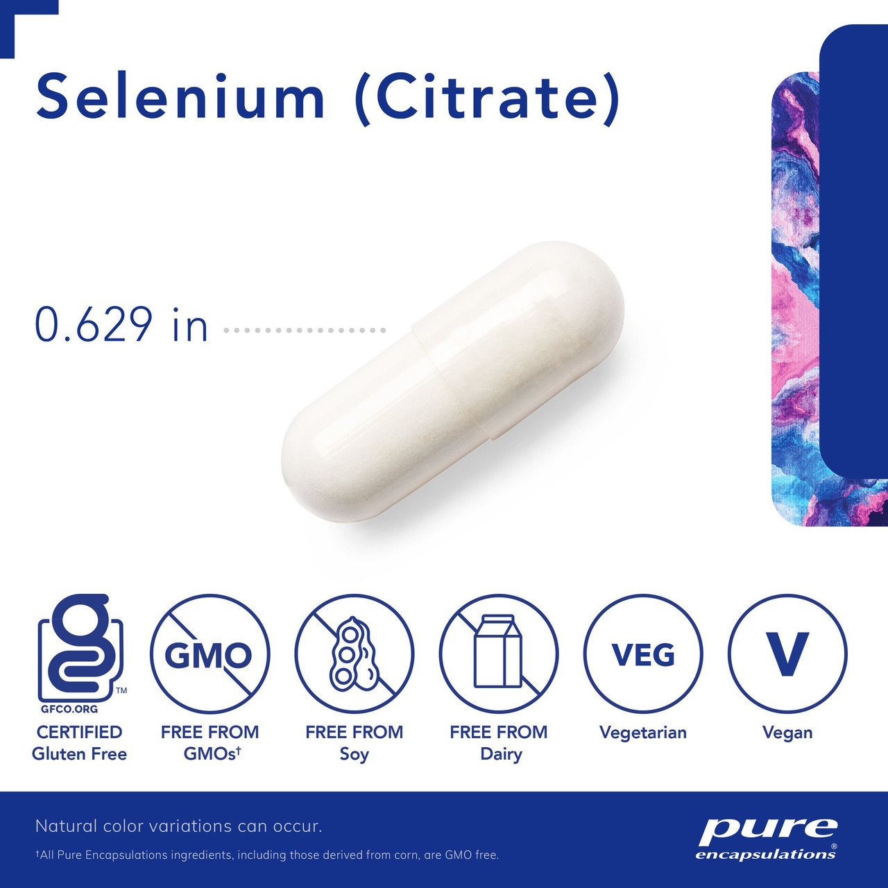 Pure Encapsulations Selenium (citrate) - Capsules - Free 2 to 4 Day ...