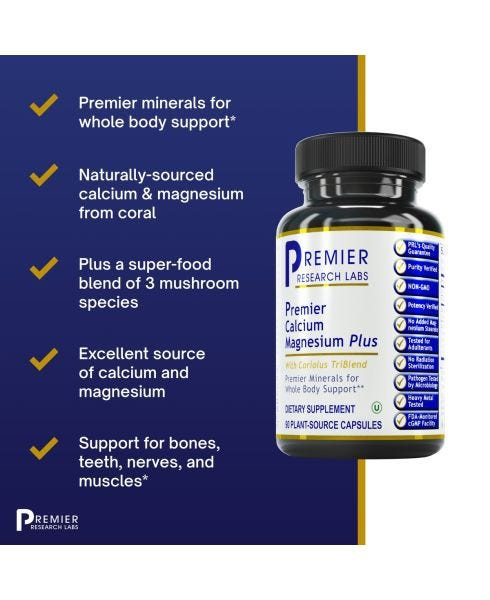 Premier Calcium Magnesium Plus - Free 2 to 4 Day Delivery