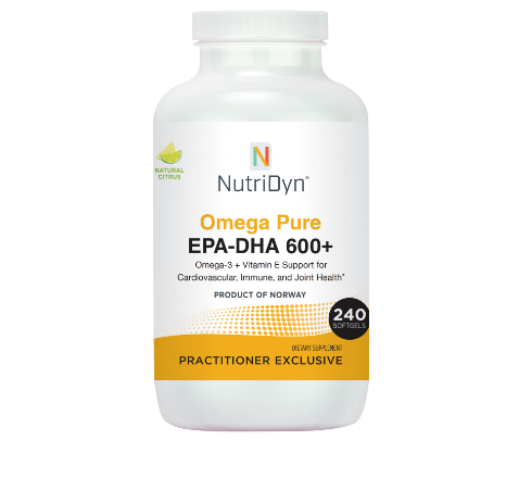 NutriDyn Omega Pure EPA-DHA 600+ - 120 Softgels