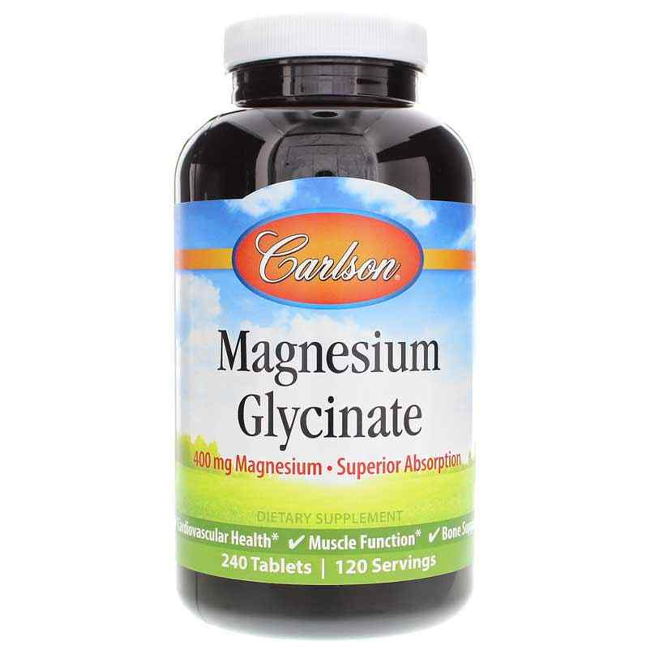 Magnesium Glycinate 400 Mg, Carlson Labs