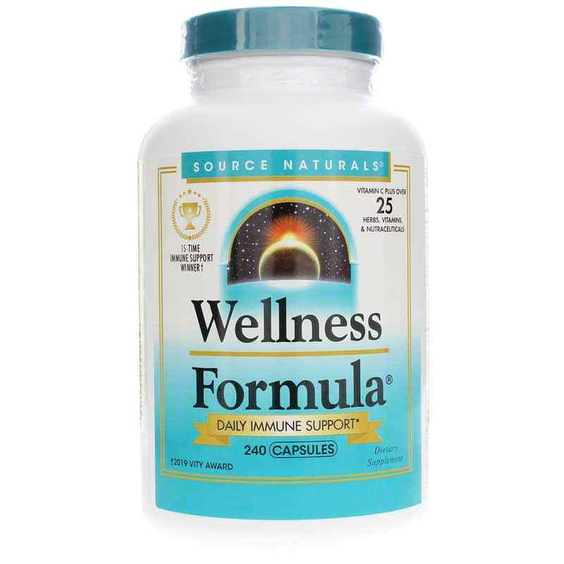 Wellness Formula Capsules, Source Naturals