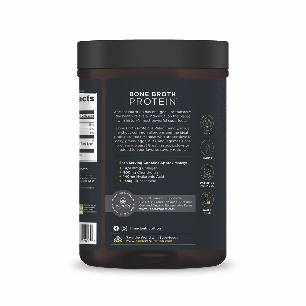 Bone Broth Protein, Ancient Nutrition