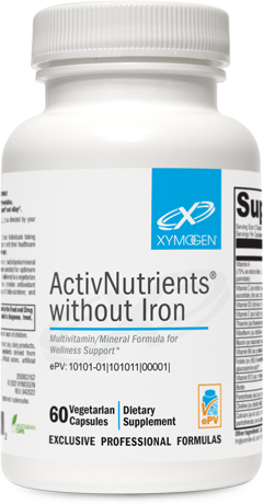 ActivNutrients without Iron 120 Capsules - Simply Nutrients