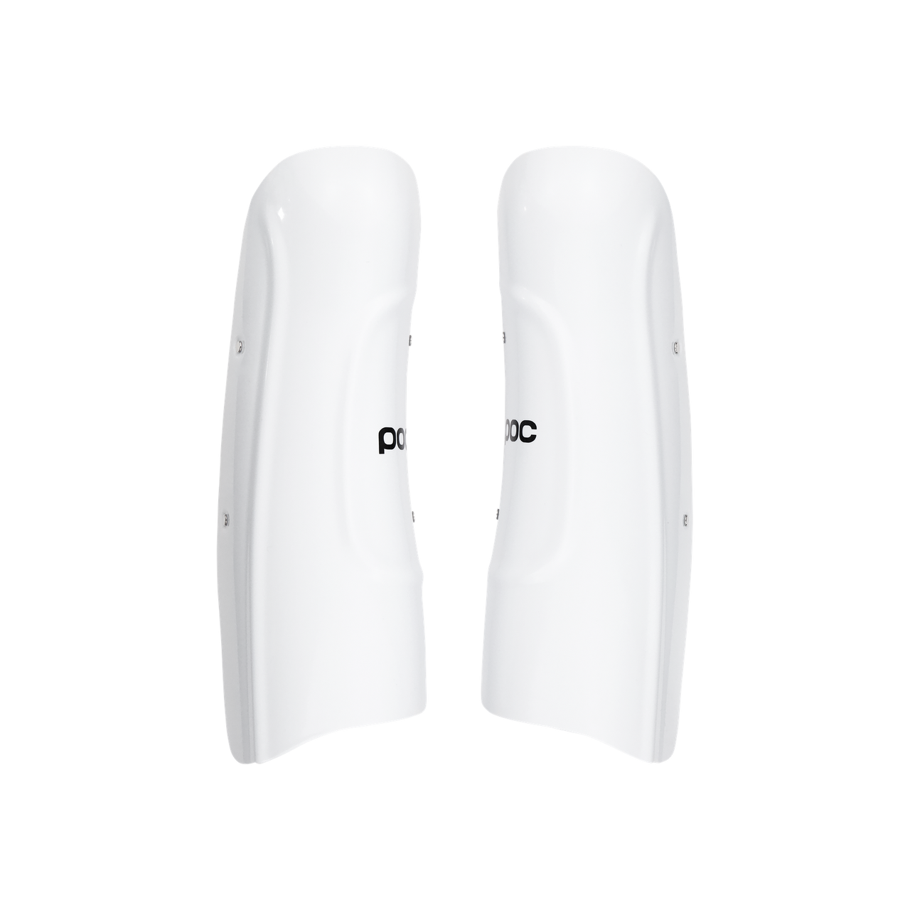 POC Shin Guards Classic White | Race Werks