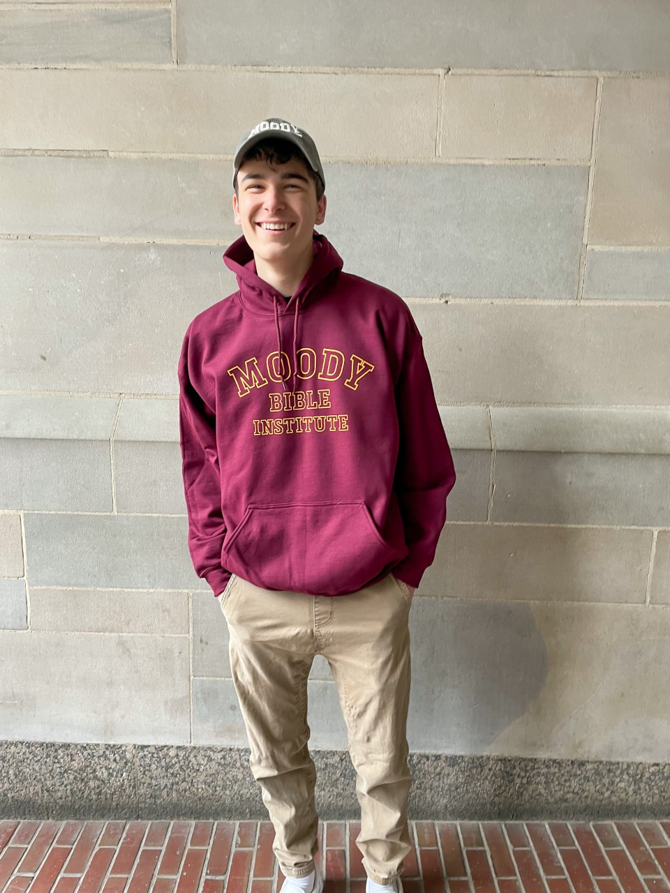 Moody Bible Institute Maroon Hoodie - Moody Gear of Moody Bible Institute