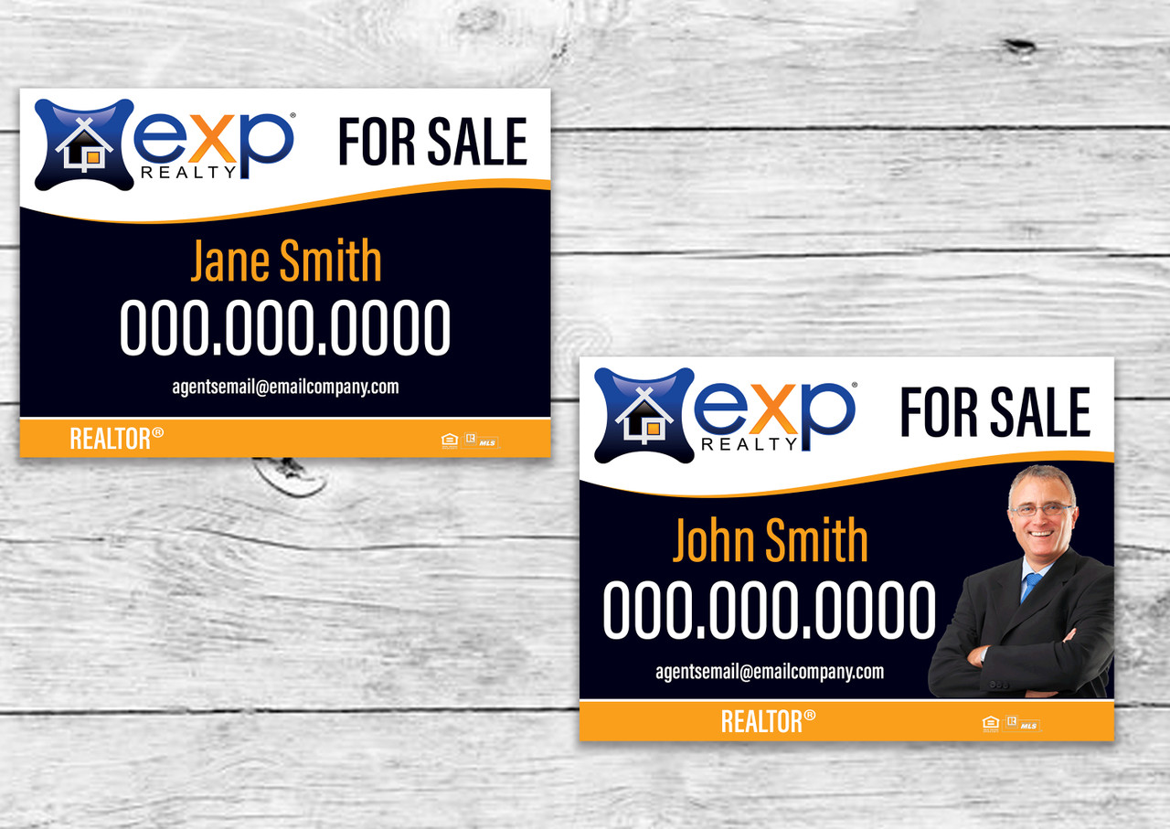Exp Realty - EXP Realty Signs - Exp Sign Panels - Champions Printing