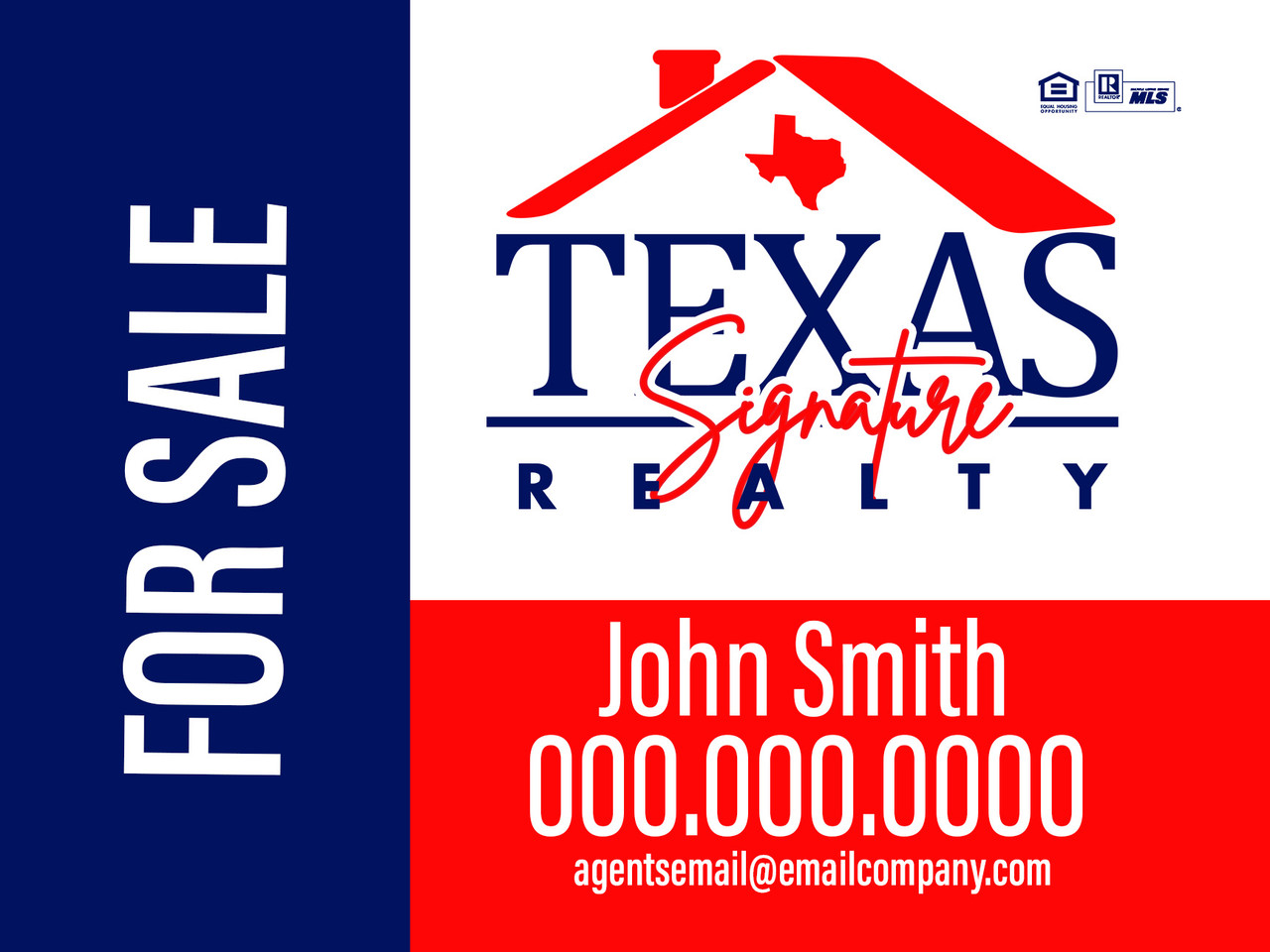 Texas Signature Sign Panels - Champions Printing