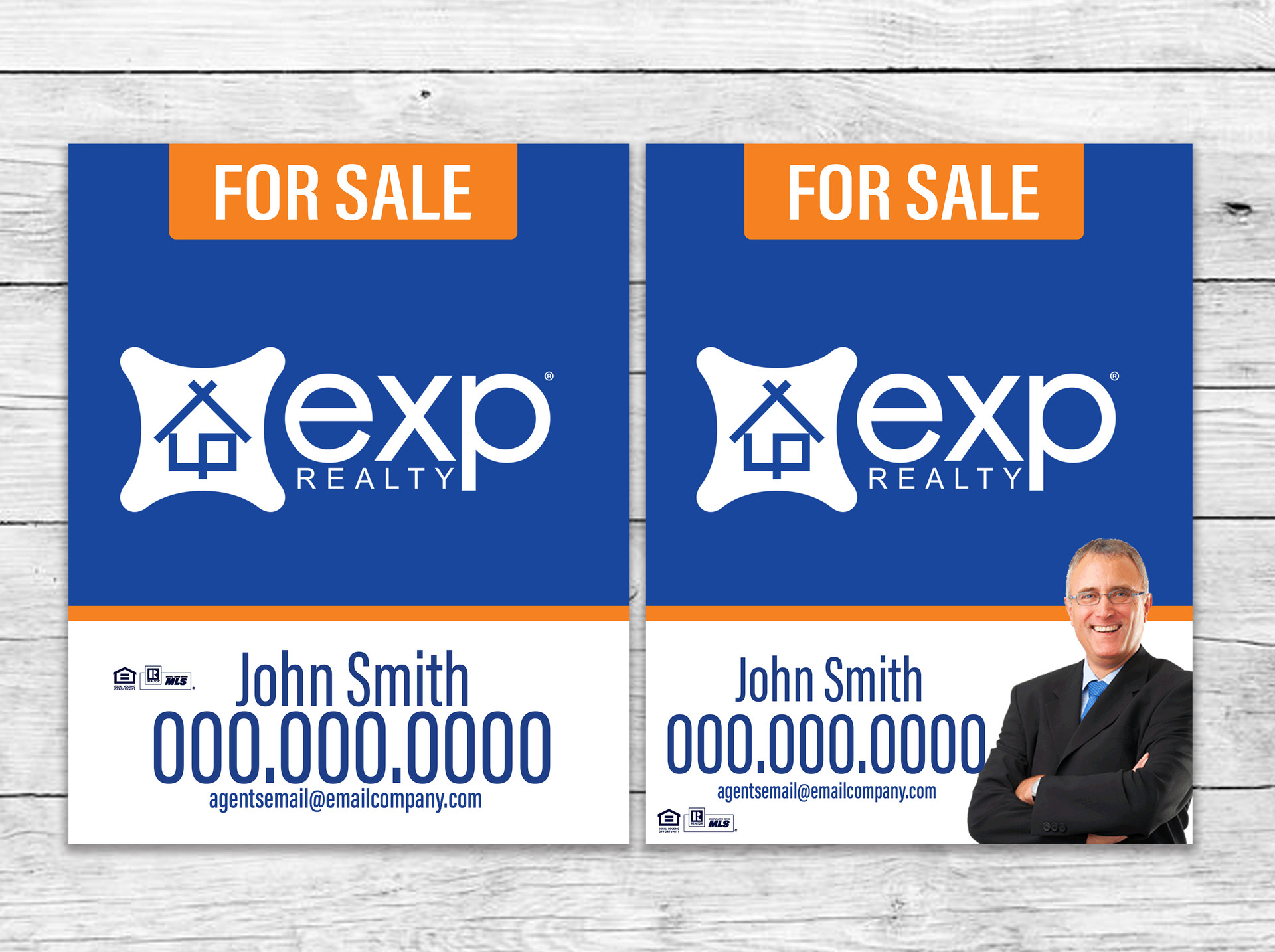 Exp Realty - EXP Realty Signs - Exp Sign Panels - Champions Printing