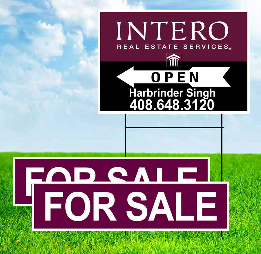 Intero Real Estate - Intero Signs - Open House and Riders - Champions ...