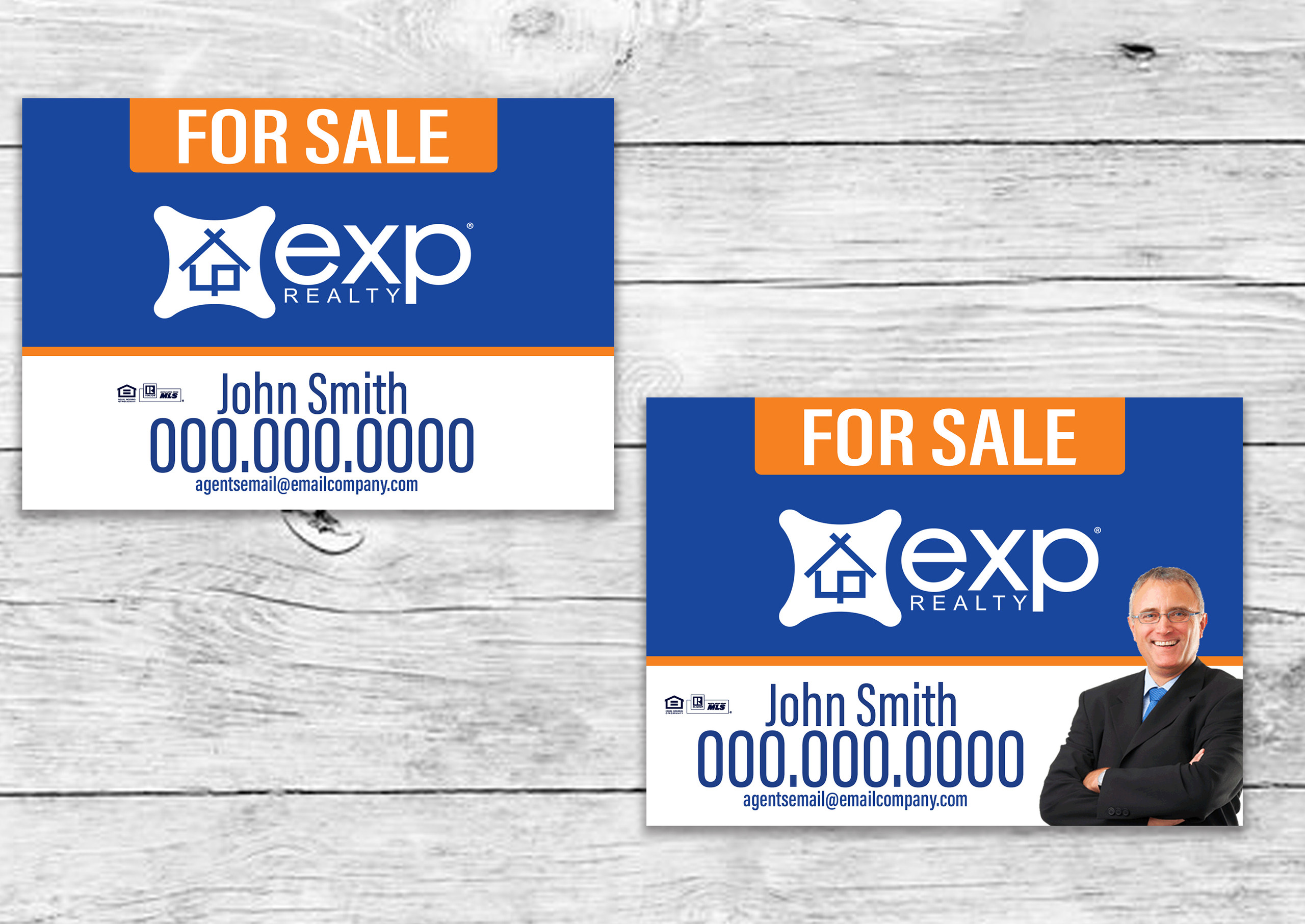 Exp Realty - EXP Realty Signs - Exp Sign Panels - Champions Printing