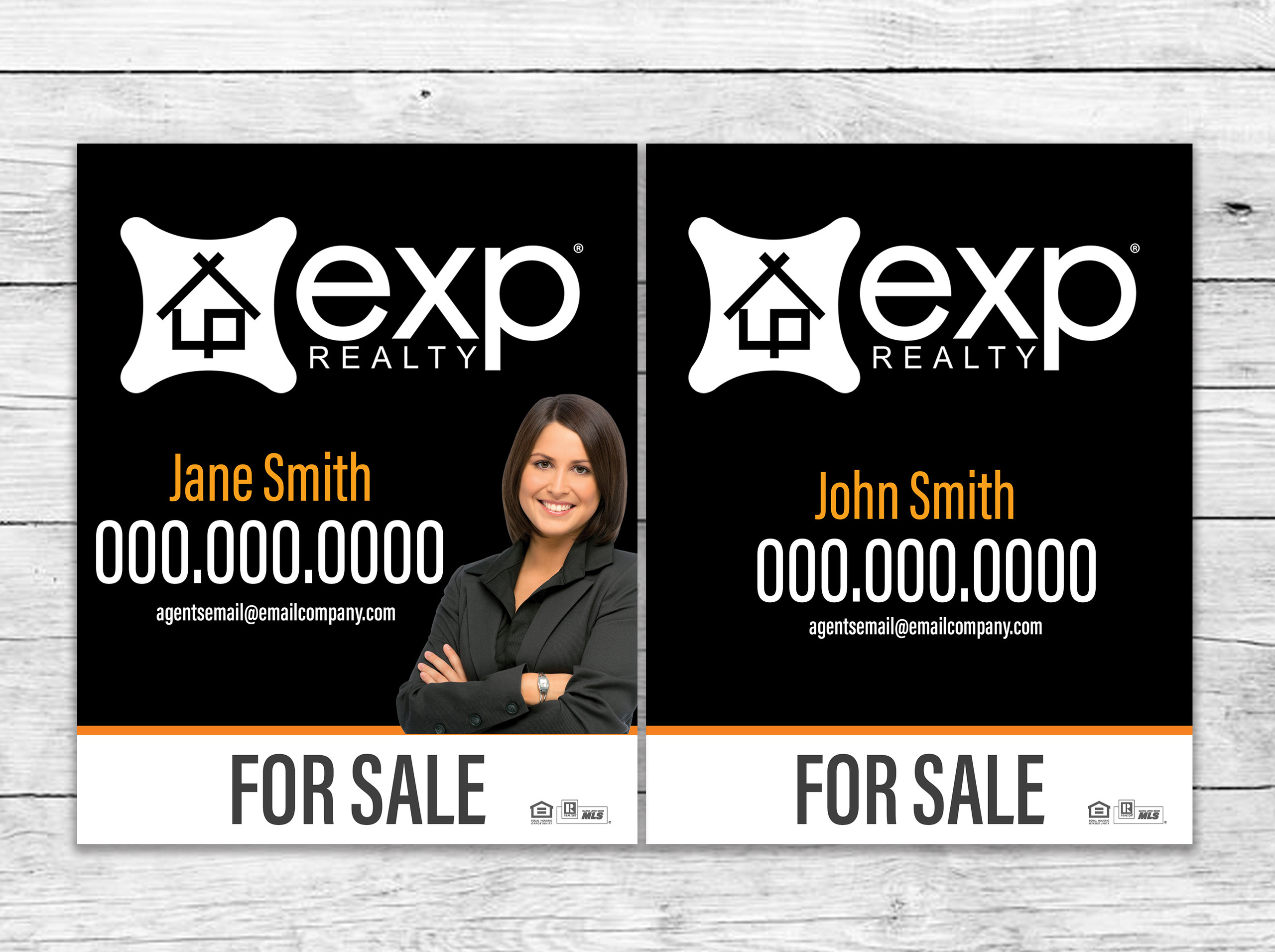 Exp Realty - EXP Realty Signs - Exp Sign Panels - Champions Printing