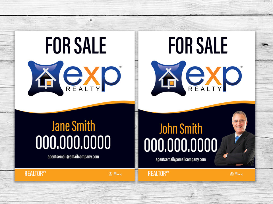 Exp Realty - EXP Realty Signs - Exp Sign Panels - Champions Printing