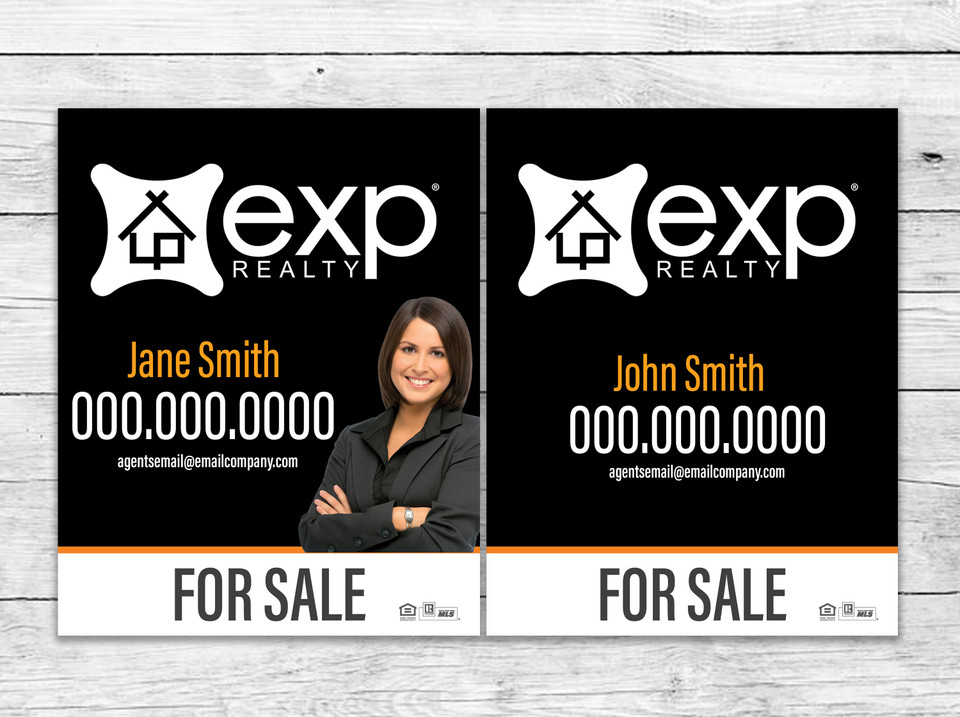 Exp Realty - EXP Realty Signs - Exp Sign Panels - Champions Printing