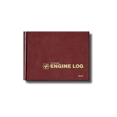 ASA Engine Log - Hardcover | Fallon Pilot Shop