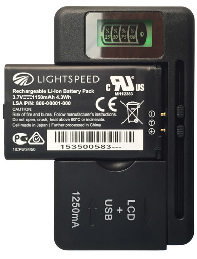Lightspeed Aviation - Tango Single Battery Wall Charger | Fallon Pilot Shop