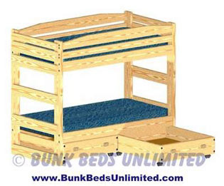 Bunk Bed Plan Stackable Twin
