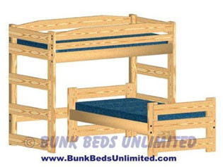 Hardware Kit For Loft Bed Full Size Tall