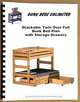 Plans to Build a Stackable Bunk Bed with a Trundle Bed Beneath