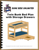 Plans to Build a Stackable Bunk Bed with a Trundle Bed Beneath