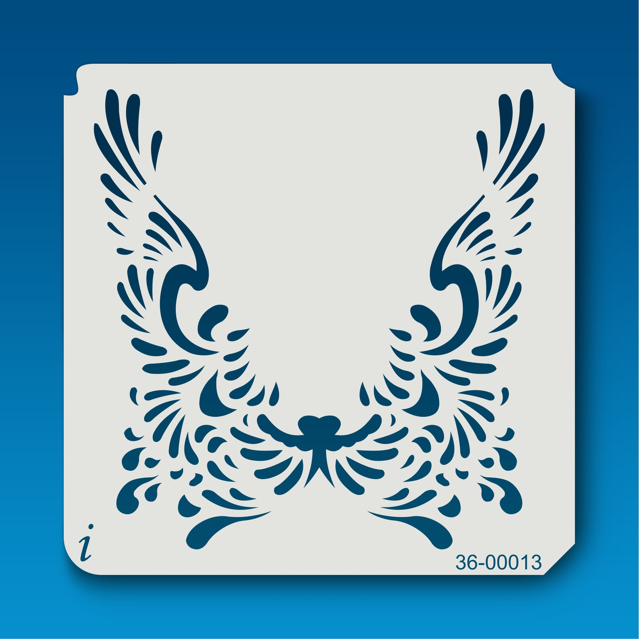 Wing and Feather Stencil Designs | stencils online llc