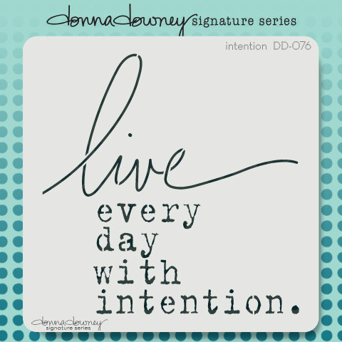 DD-076 intention stencil - iStencils
