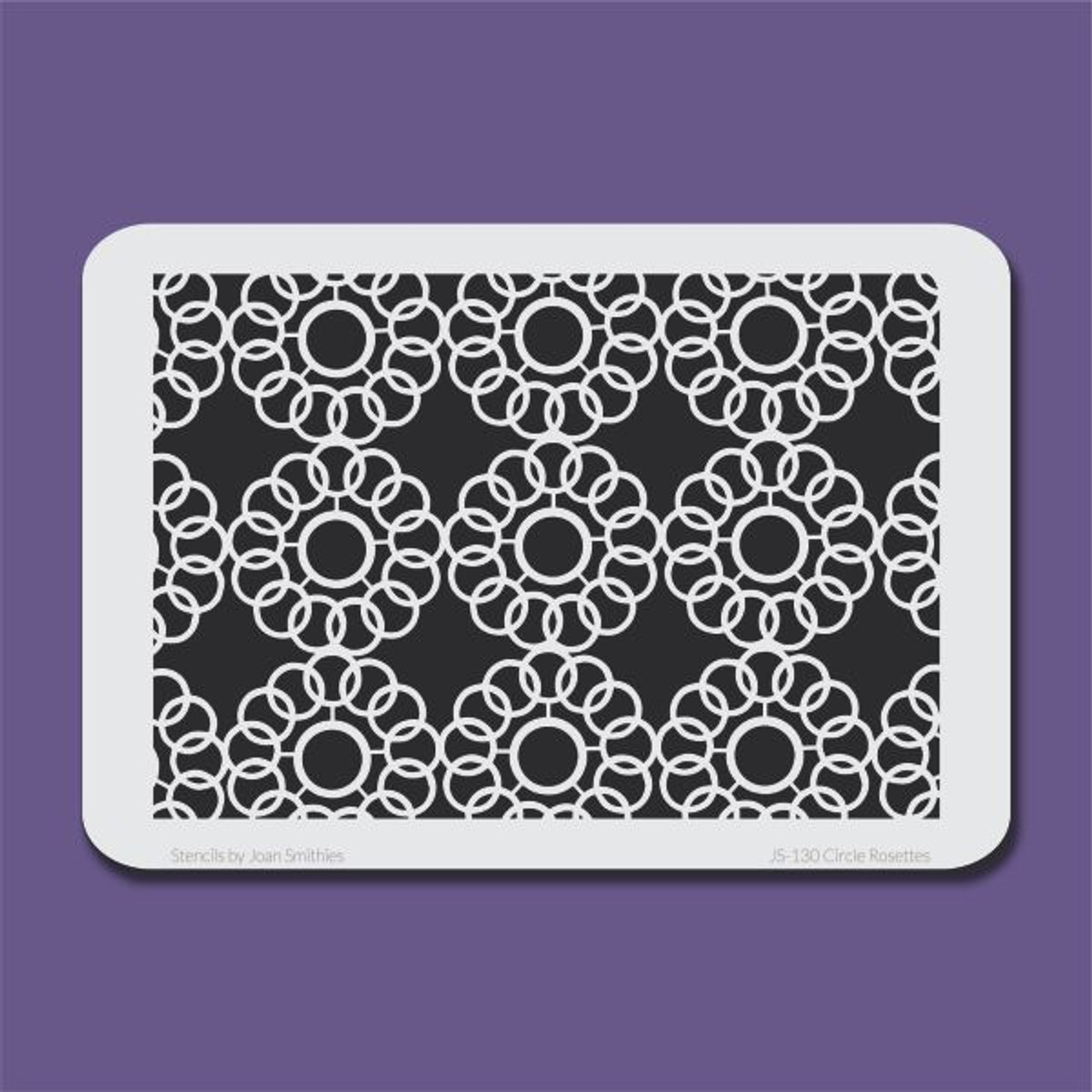 JS-130 Circle Rosettes - iStencils JS-130 Circle Rosettes - iStencils