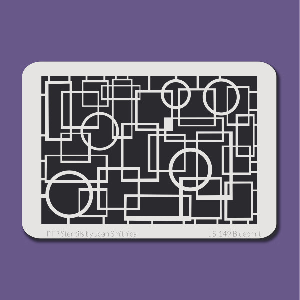 Blueprint Pattern Stencil JS 149 | stencils online llc