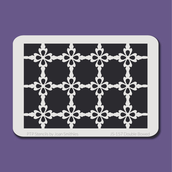 JS-157 double bowed stencil - iStencils