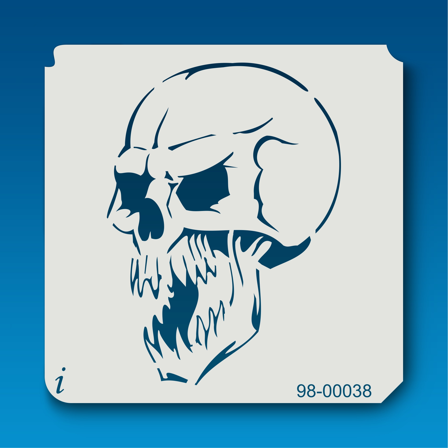 Skull Design Stencils for Art and Crafts | stencils online llc