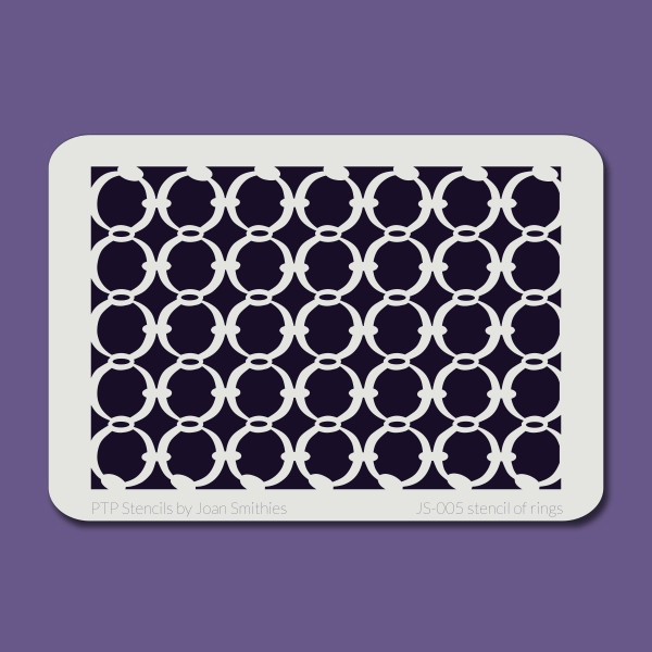 JS-106 optical effect stencil - iStencils