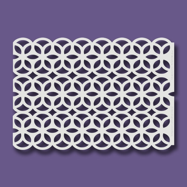 21-00053 Heart connection stencil | iStencils