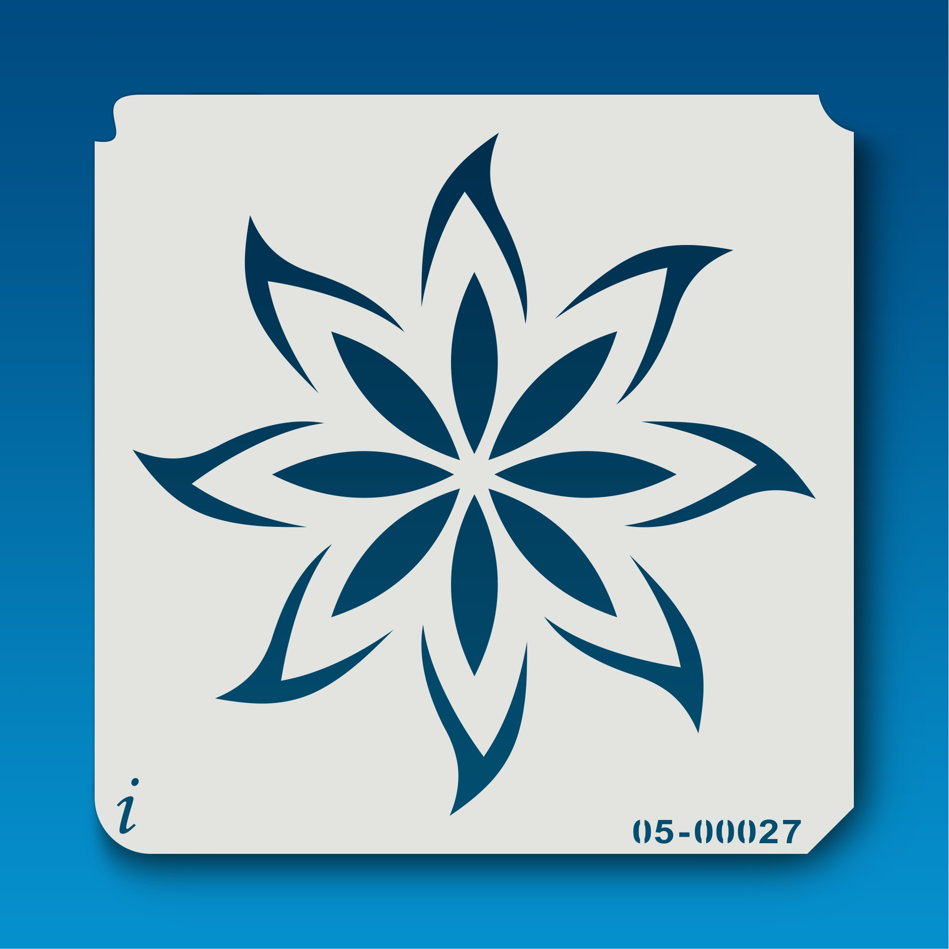 LB-05 sparkle hop stencil - iStencils
