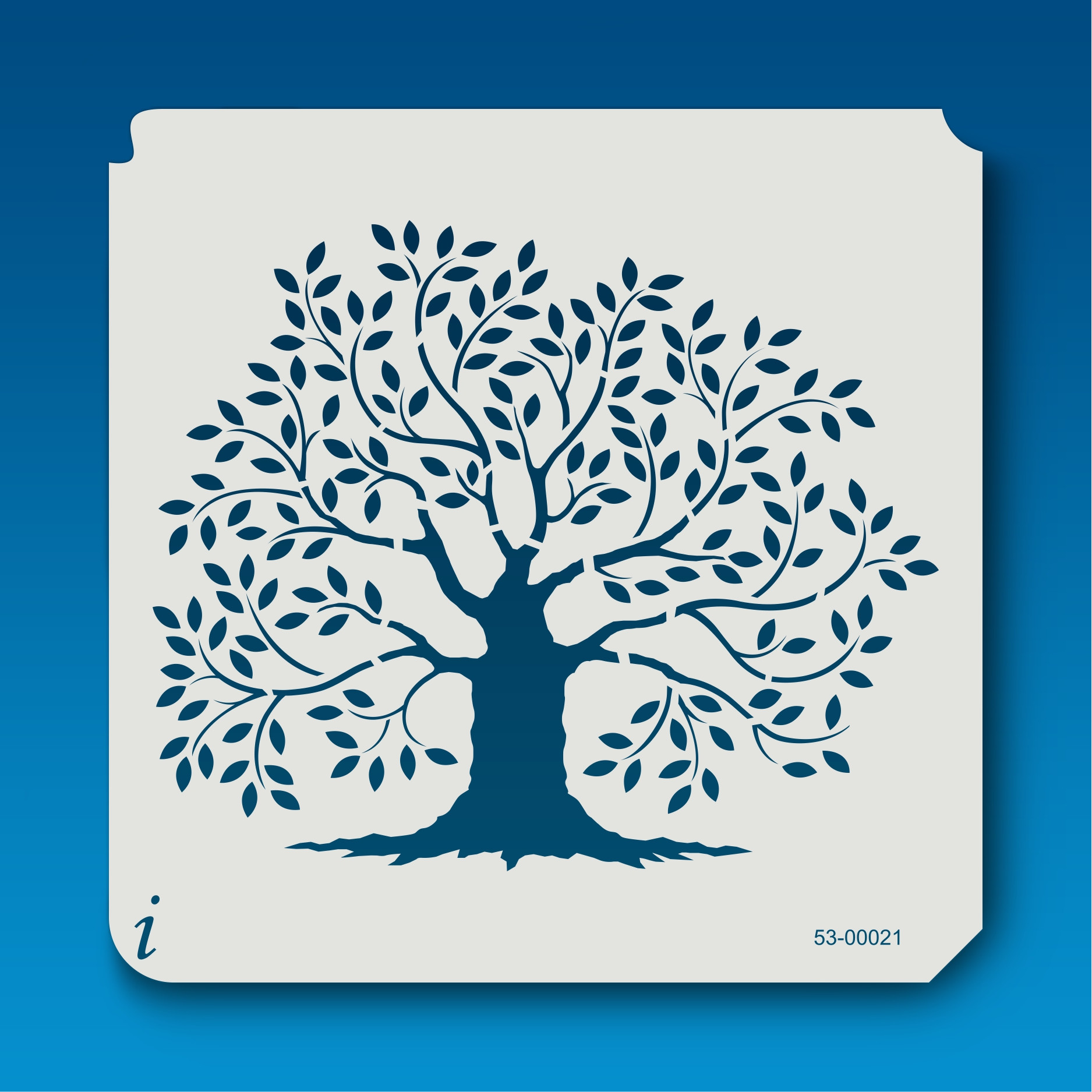 53-00021 Primitive Tree of Life Stencil - iStencils