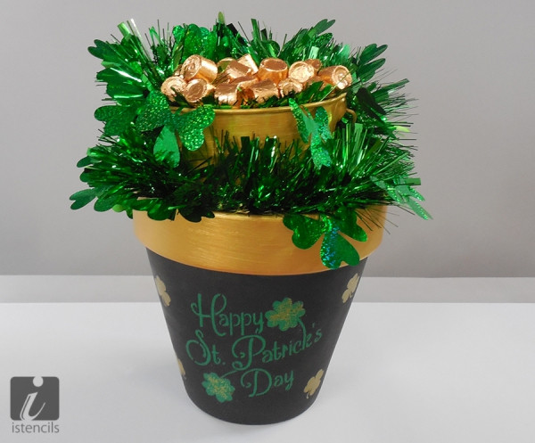 St. Patrick’s Day Pot O' Gold - iStencils
