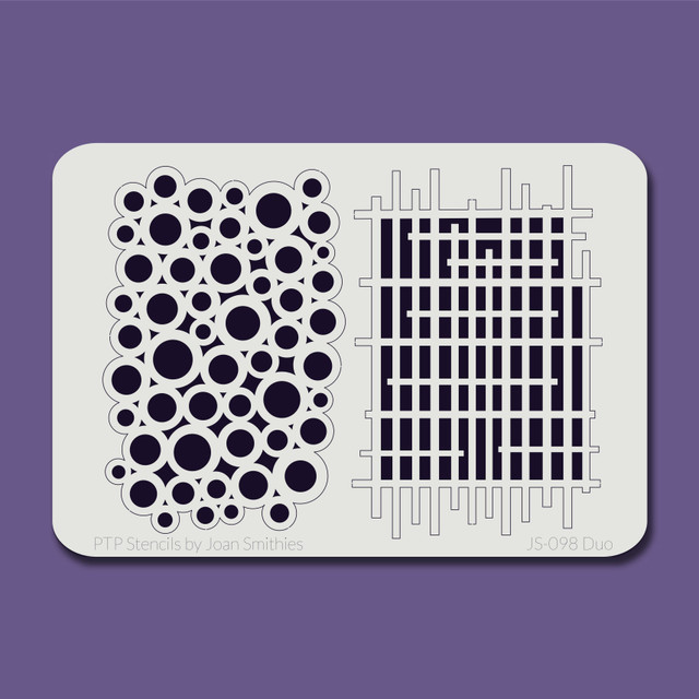 DD-098 en fleur stencil - iStencils