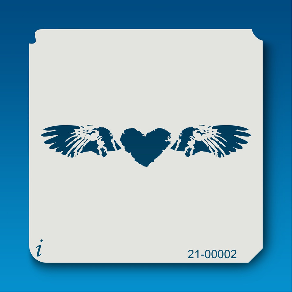 Wing and Feather Stencil Designs | stencils online llc