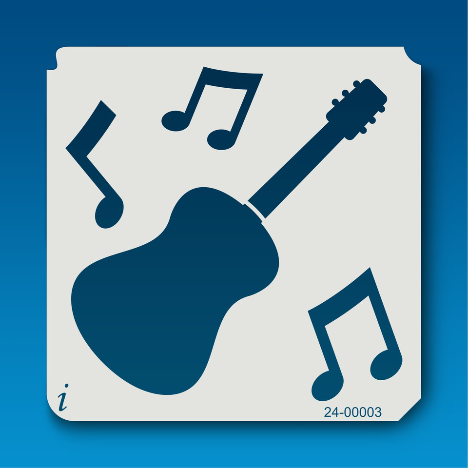 Shop by Style - Music Stencils - iStencils